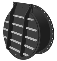 1200mm Flange mounted flap valve | Althon