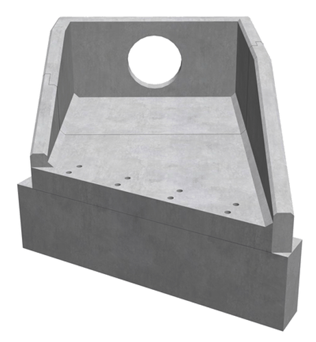 R18A 05 3210 RH Angled Rectangular Headwall | Althon