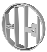 Althon 450mm Circular pipe mounted grating | Althon