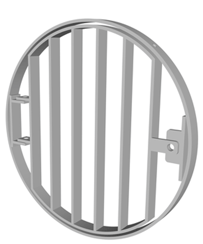 Althon 750mm Circular pipe mounted grating | Althon