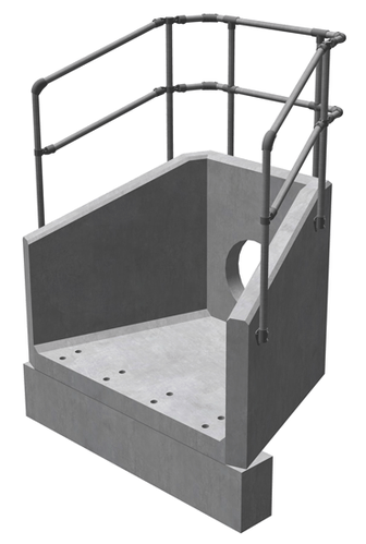 Althon Precast Concrete Headwall SP10 L | Althon
