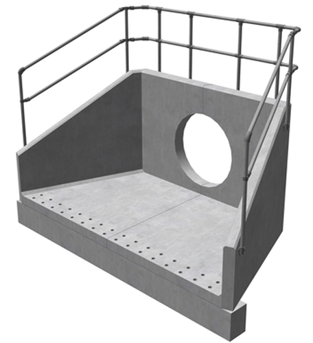 Althon Precast Concrete Headwall SP27 H | Althon