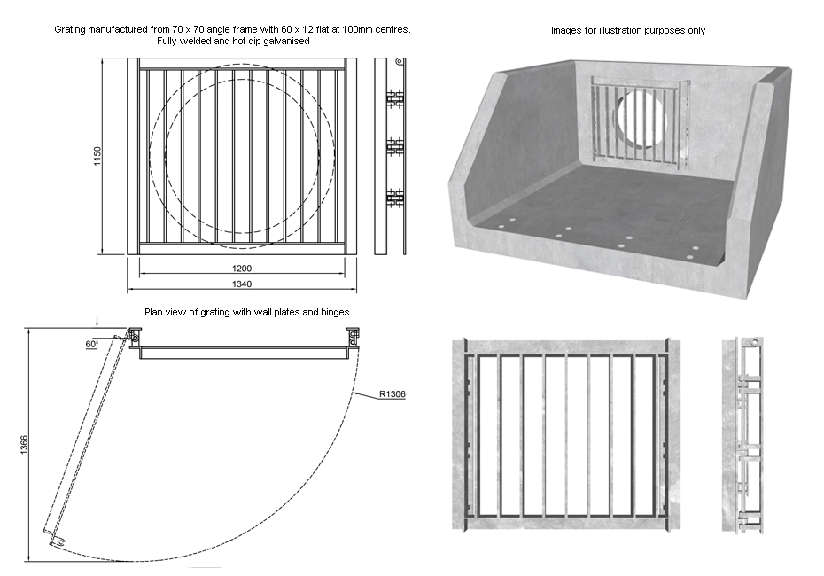 Althon 900mm SFA Grating Type 1 | Althon